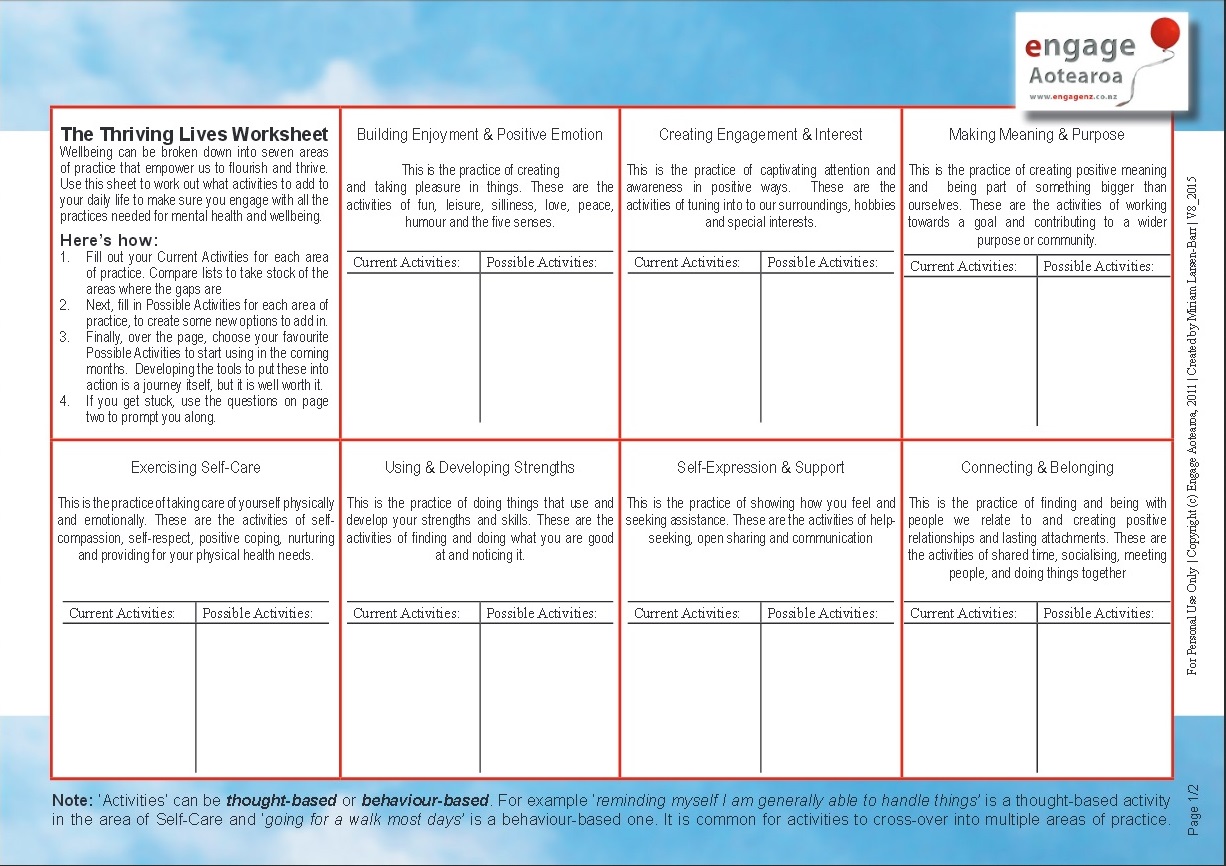 Resilience Skills | Engage Aotearoa